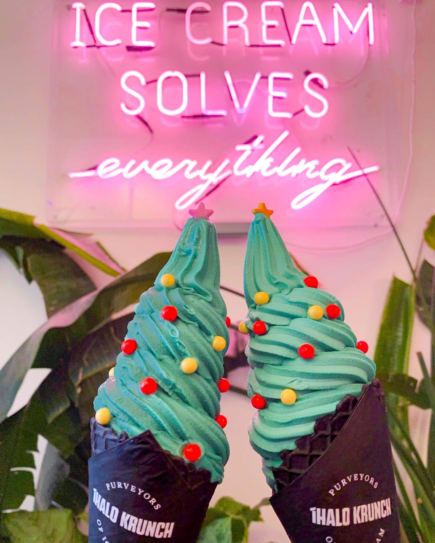 Cutest Christmas Cones - iHalo Krunch ⋆ Toronto Girls Blog